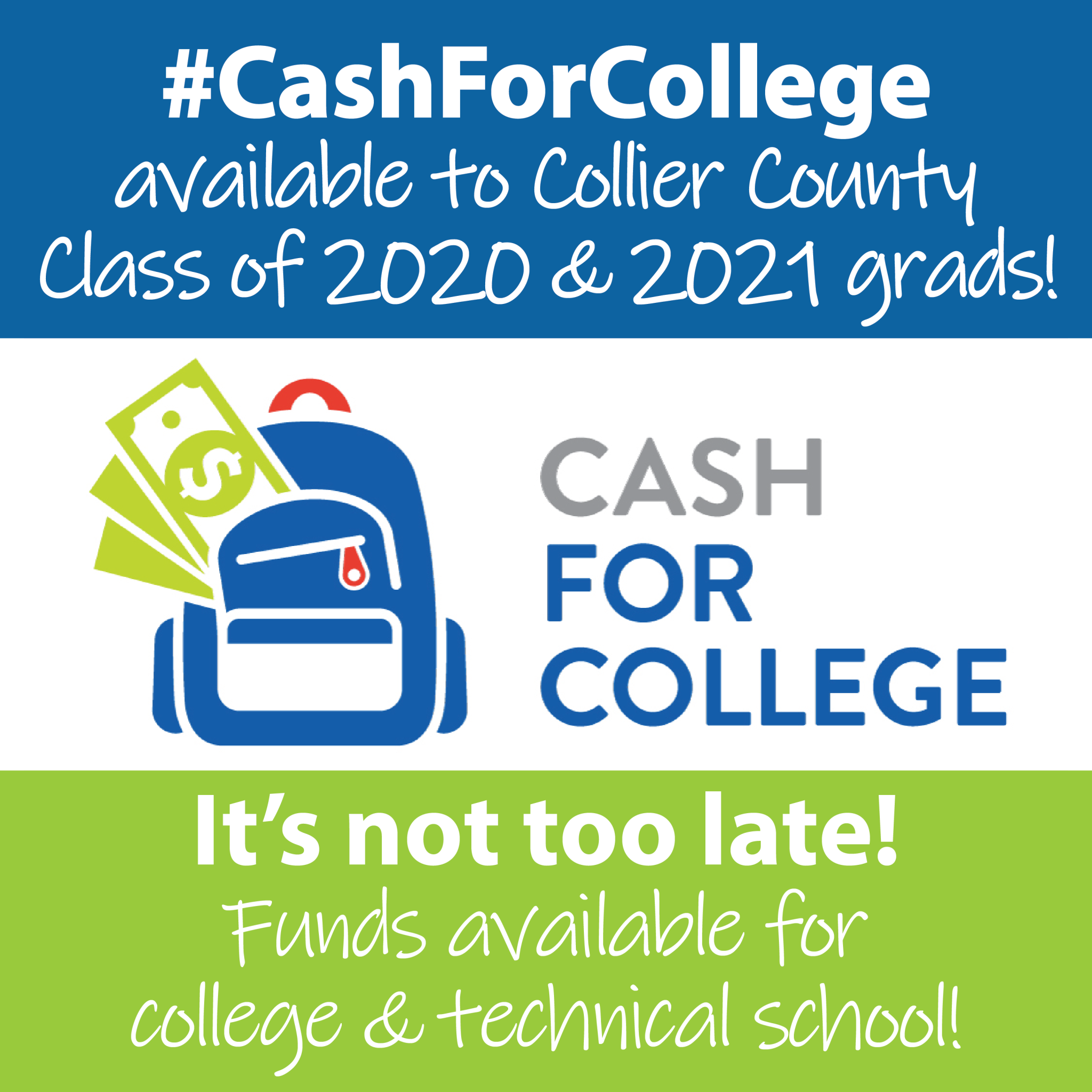 “Cash for College” Supports Collier County Class of 2020 and 2021 High ...