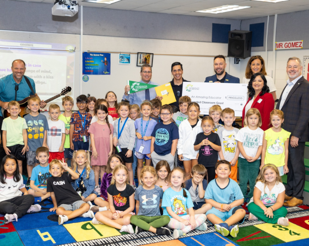 Our Work: Classroom Grants | Champions For Learning™